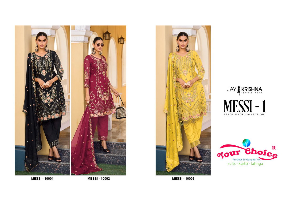 Messi 1 By Your Choice Readymade Pakistani Suits Catalog - The Ethnic World