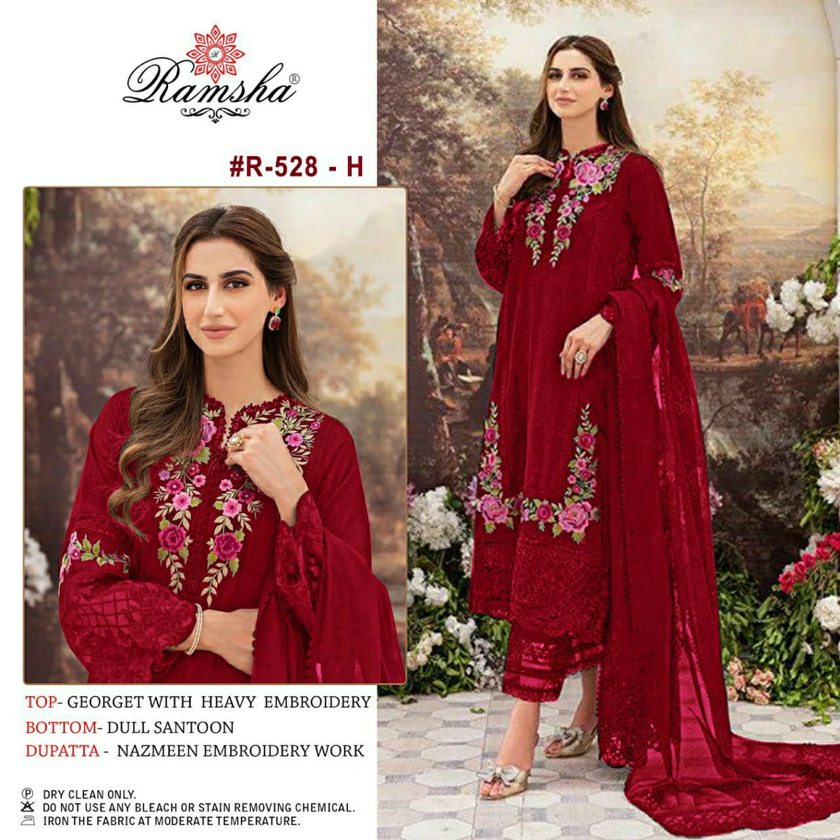 R 528 Nx By Ramsha Pakistani Suit Catalog - The Ethnic World