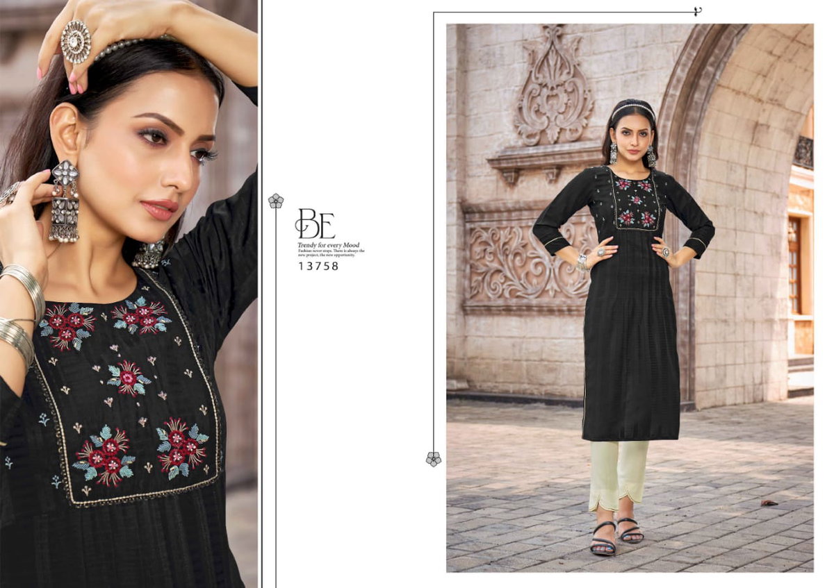 Kalaroop Noori By Kessi Long Designer Kurtis Catalog - The Ethnic World