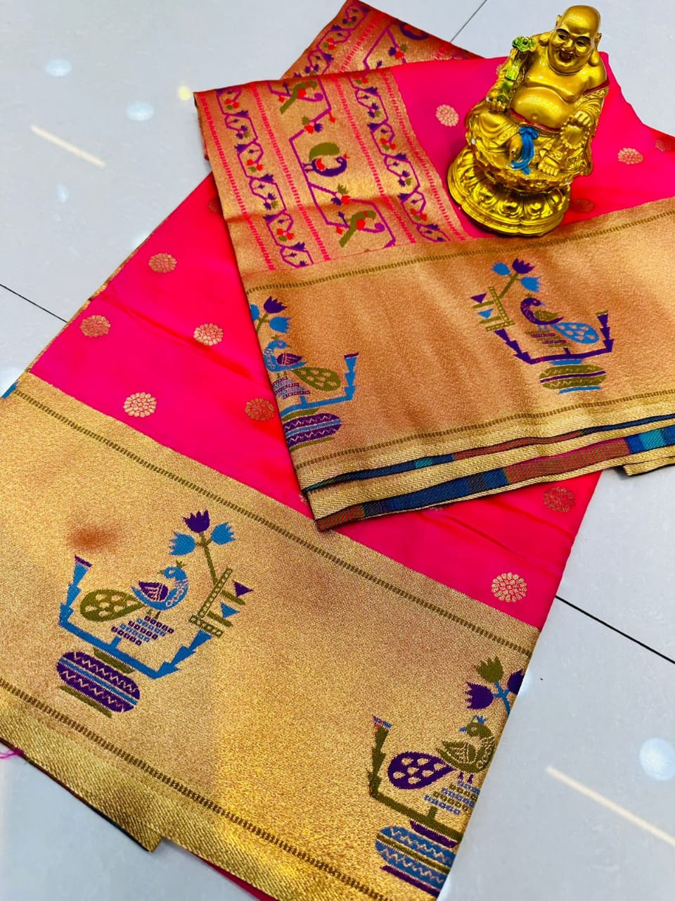 Mor Bangadi Paithani 2 Pure Silk Wedding Sarees Catalog - The Ethnic World