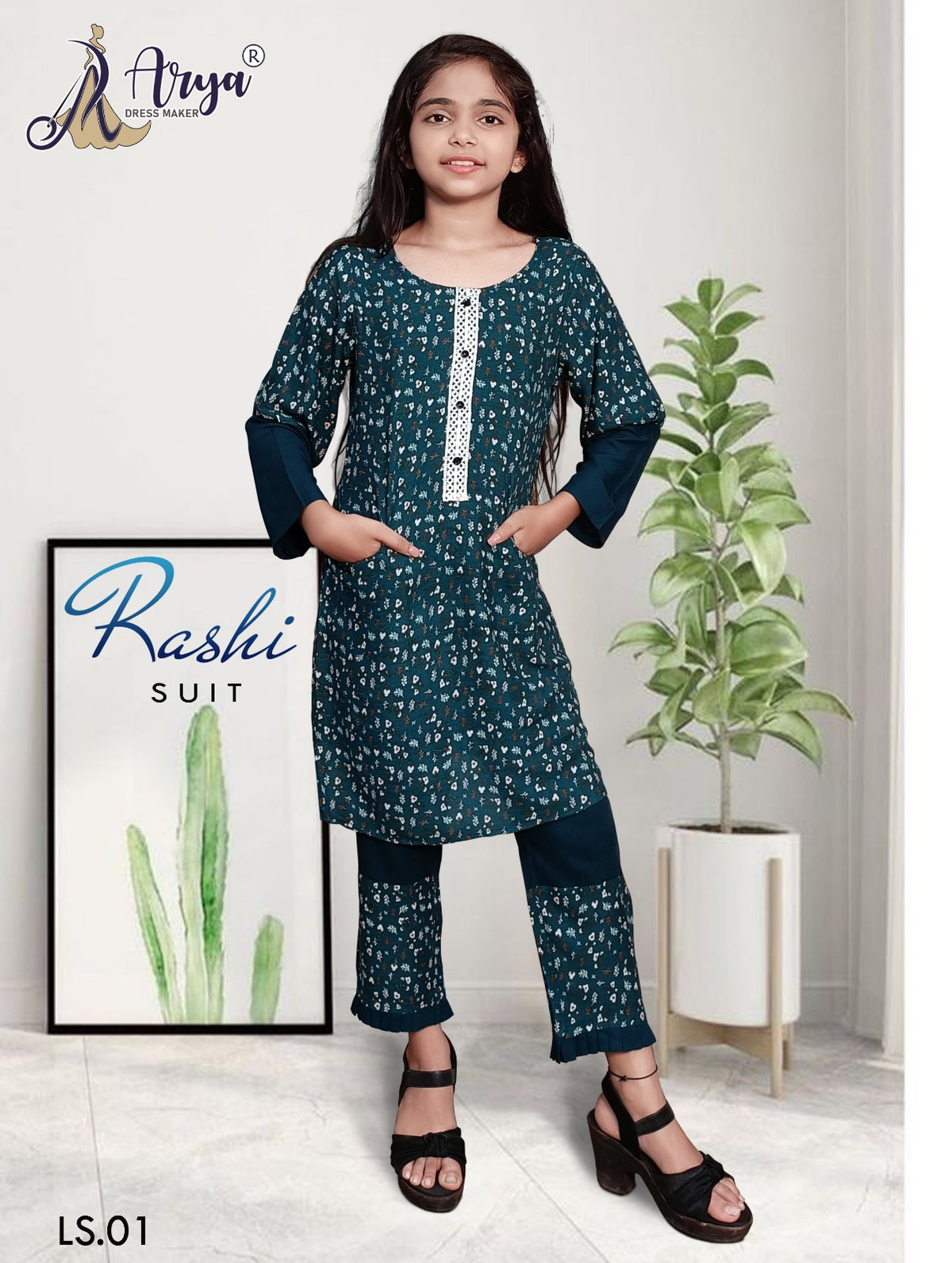 Rashi By Arya Girls Wear Catalog - The Ethnic World