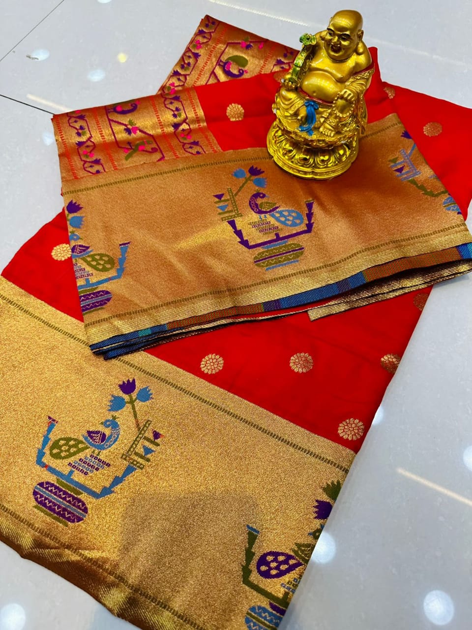 Mor Bangadi Paithani 2 Pure Silk Wedding Sarees Catalog - The Ethnic World