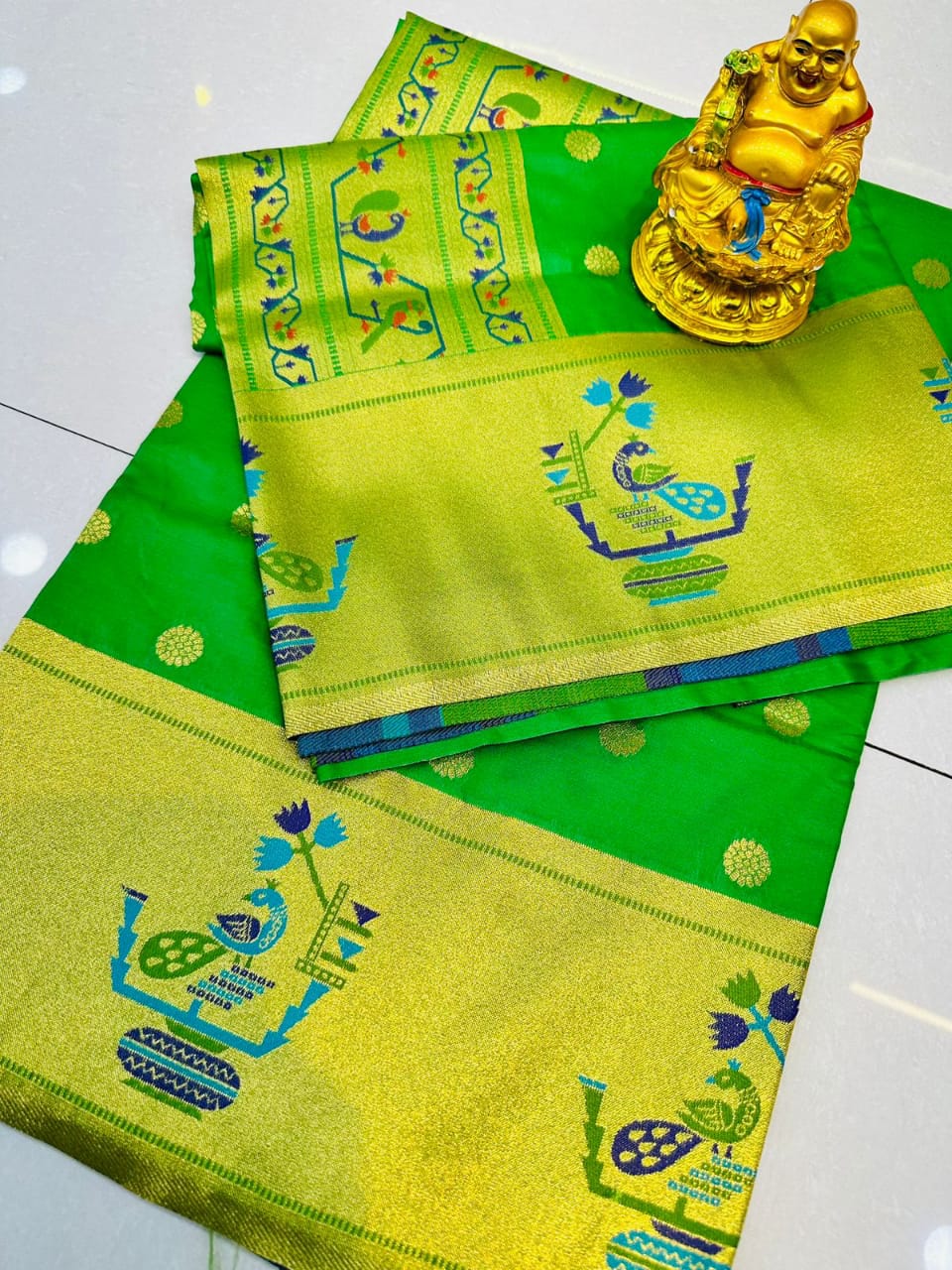 Mor Bangadi Paithani 2 Pure Silk Wedding Sarees Catalog - The Ethnic World