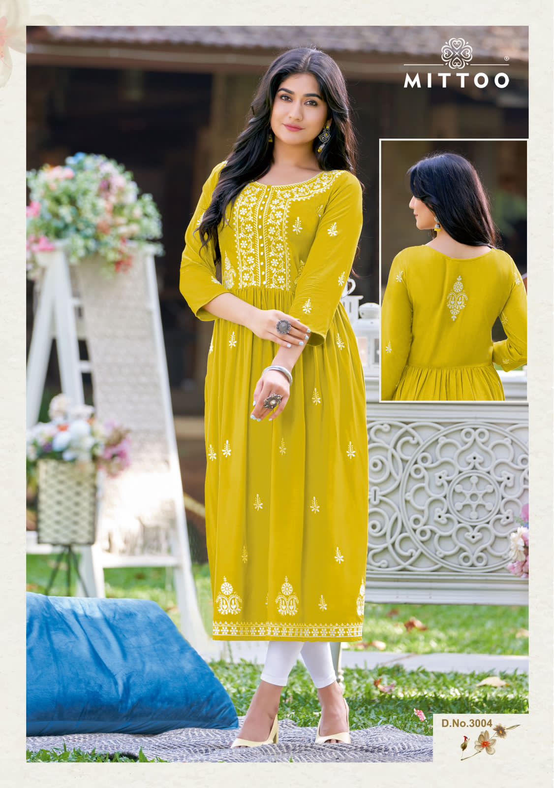 Mittoo Satrangi Thread Work Designer Kurtis Catalog - The Ethnic World