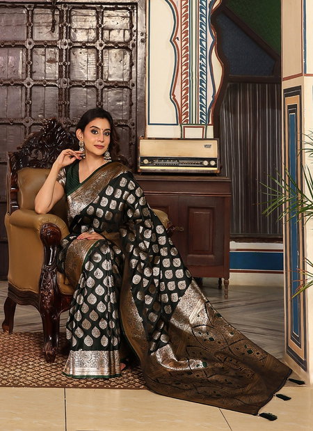 Elegance Vol 2 By Ast Silk Blend Saree Collection Wholesale Market In ...