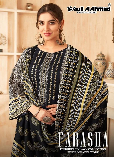 Farasha Vol 01 By Gull A Ahmed Karachi Cotton Dress Material Best ...