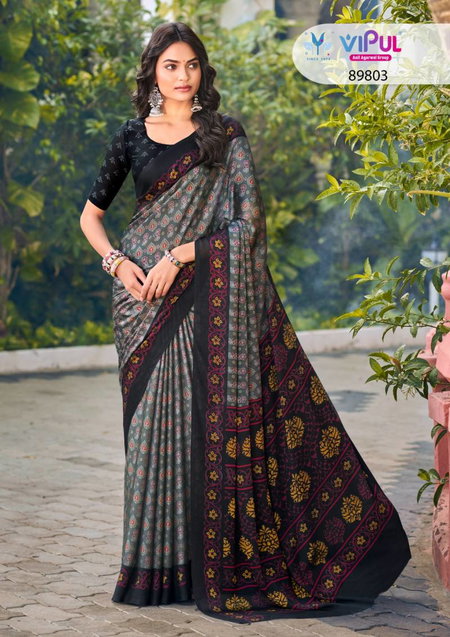 Juliet Chiffon Vol 20 By Vipul Printed Saree Wholesale Online - The ...
