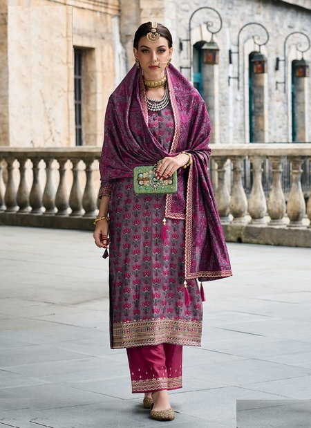 Kaahn Marigold Heavy Designer Dress Material Catalog - The Ethnic World