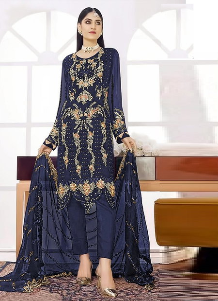 S -762 Colour By Shree Fab Pakistani Suits Catalog - The Ethnic World