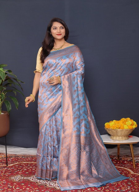 Vanshika Silk Fancy Silk Designer Sarees Catalog - The Ethnic World