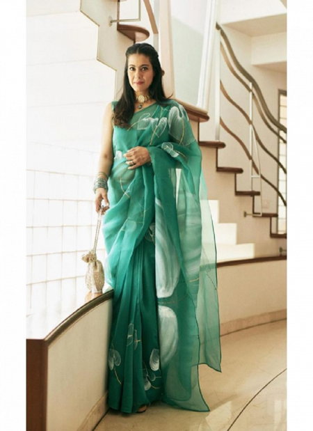 Ynf Daphne Fancy Latest Party Wear Organza Silk Saree Collection - The ...