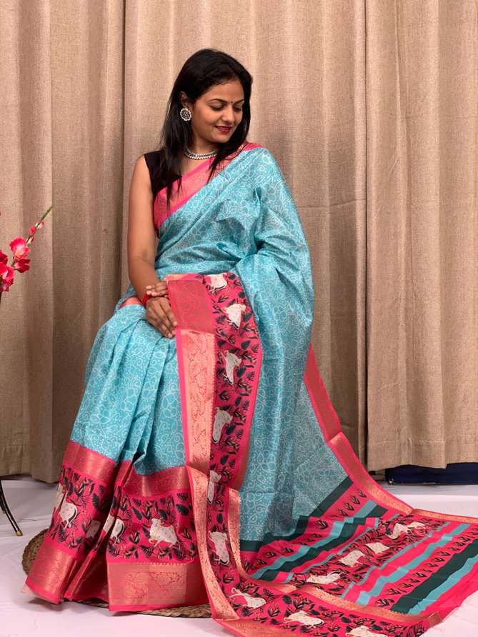 Wow Super Pure Silk Saree Catalog - The Ethnic World