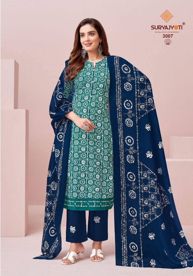 Pehnava Vol 3 By Suryajyoti Printed Cotton Dress Material Catalog - The ...