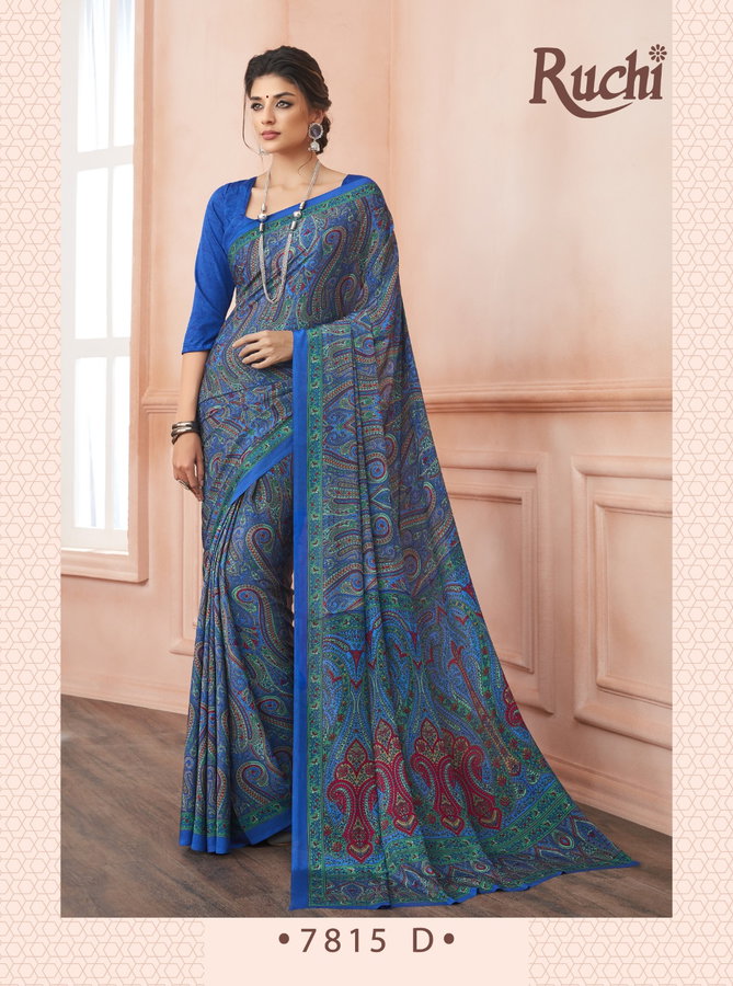 Ruchi Vivanta Silk Hit 9 Printed Wholesale Daily Wear Sarees - The ...