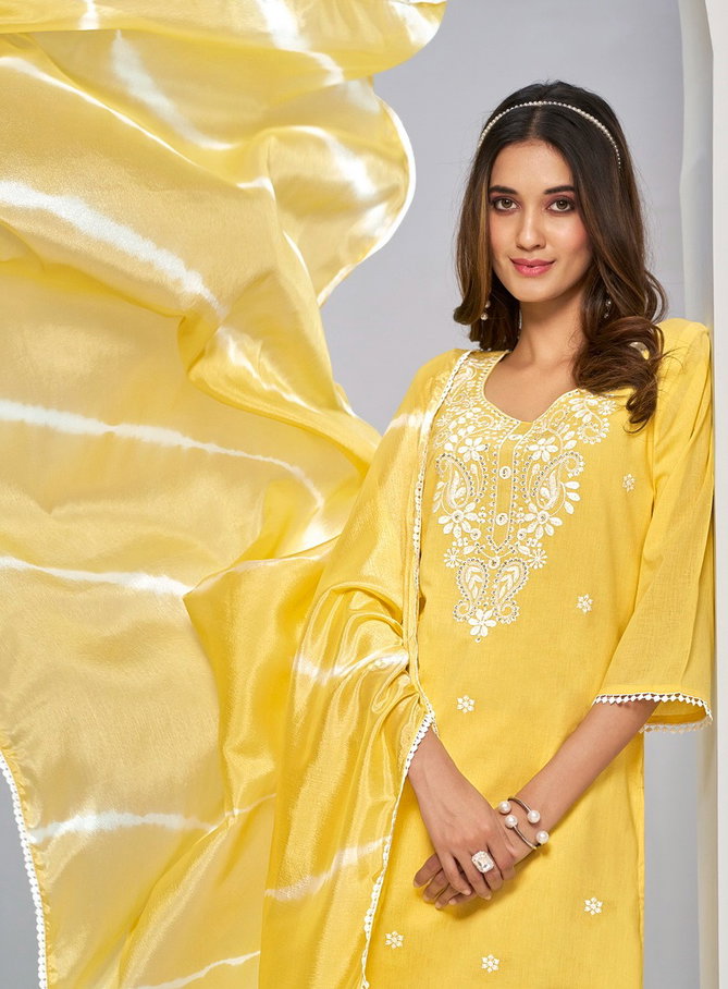 Cotton Culture Vol 1 By Radhika Cotton Embroidery Plus Size Kurti With ...
