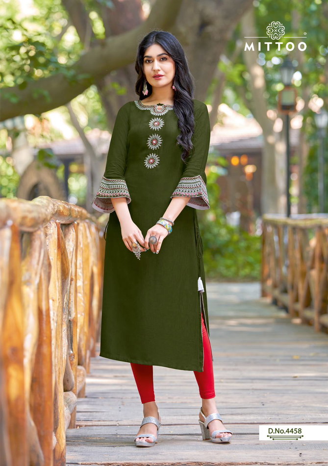 Mayurika Vol 10 By Mittoo Designer Kurtis Catalog - The Ethnic World