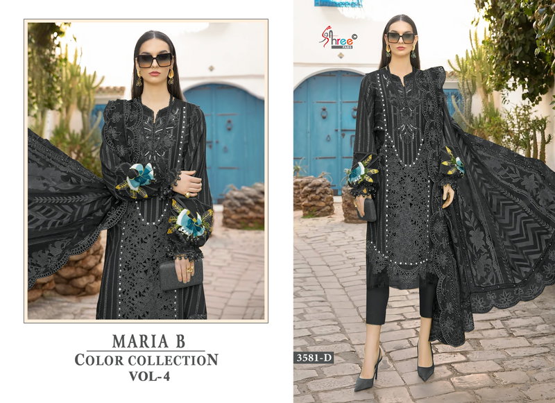 Maria B Color Collection Vol 4 By Shree Cotton Pakistani Suits ...