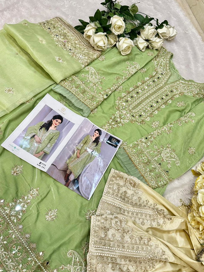 Ziaaz 378 Mirror Work Velvet Pakistani Suits Catalog - The Ethnic World