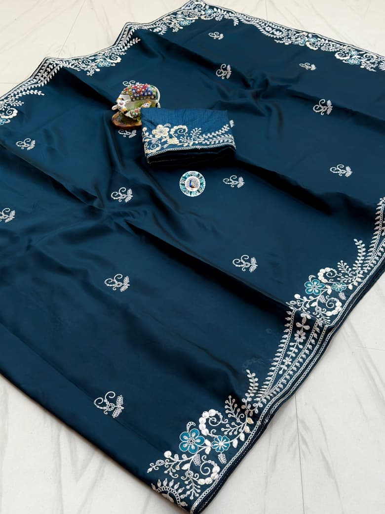 JK 242 Pure Ho Silk Saree Wholesale Suppliers In Mumbai - The Ethnic World