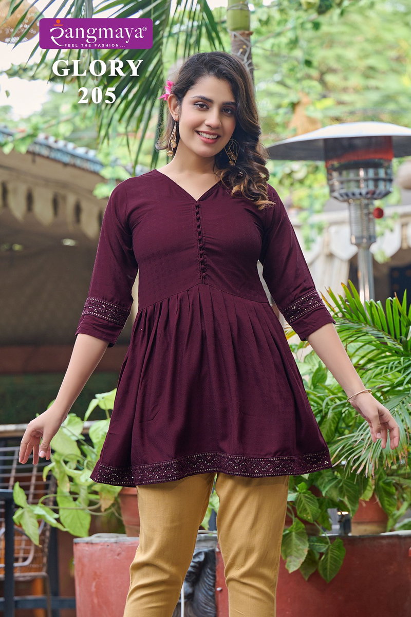 Rangmaya Glory Vol 2 Fancy Bombay Imported Ladies Tops Catalog - The ...
