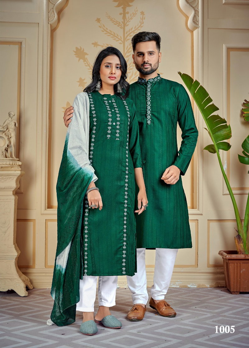 Banwery Couple Goals New Designer Fancy Party Wear Couple Suit ...