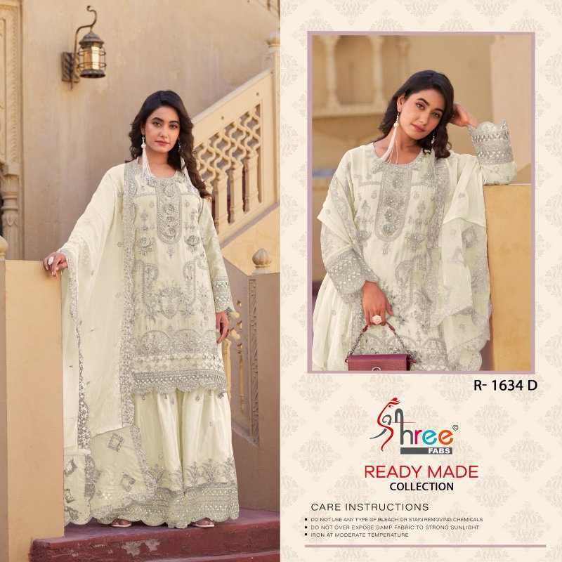 R 1634 by Shree Ready Made Pakistani Salwar Suits at Best Price - The ...