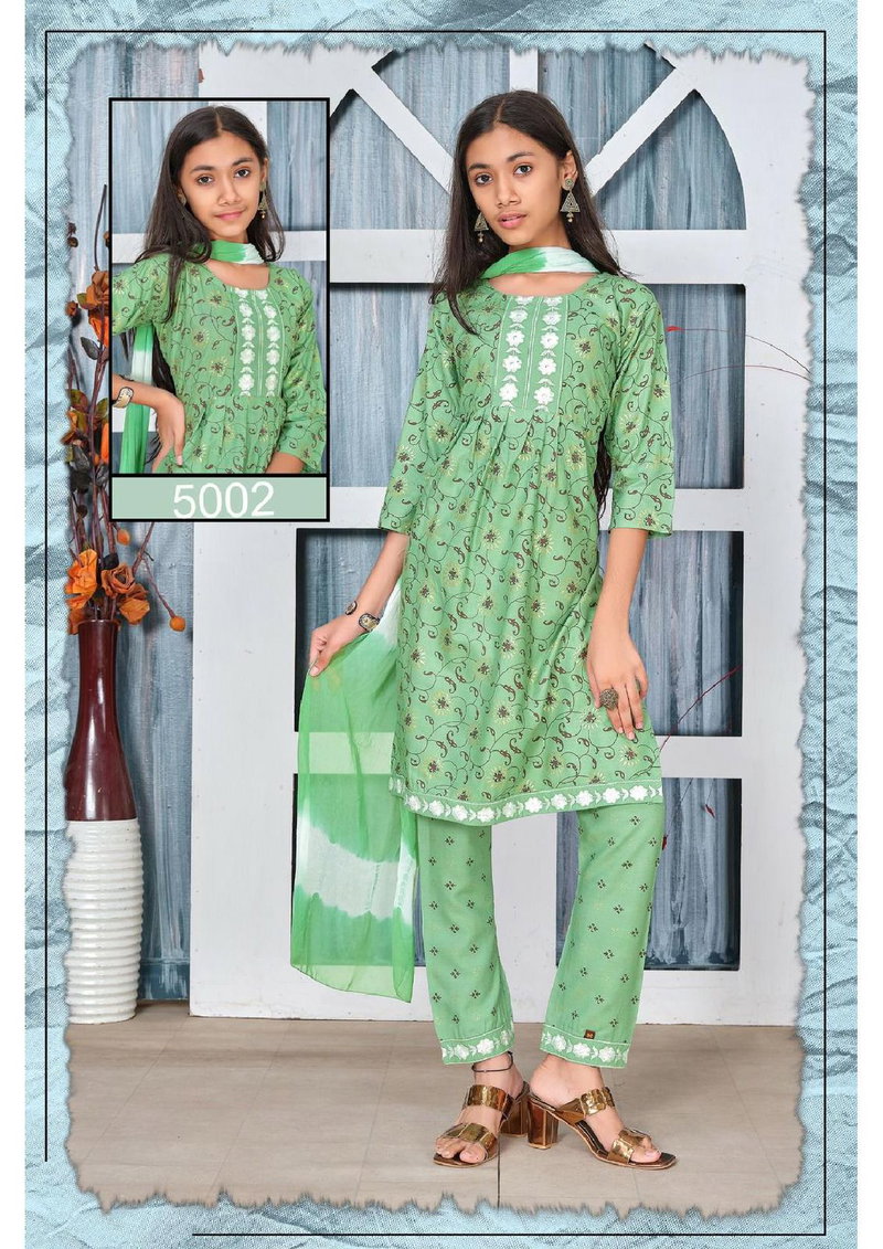 Trendy Jalsa Kids Readymade Girls Wear Catalog - The Ethnic World