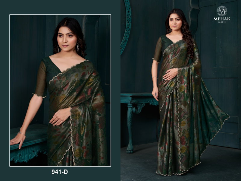 Mehek 941 A To D Two Tone Silk Wholesale Saree Suppliers In India - The ...