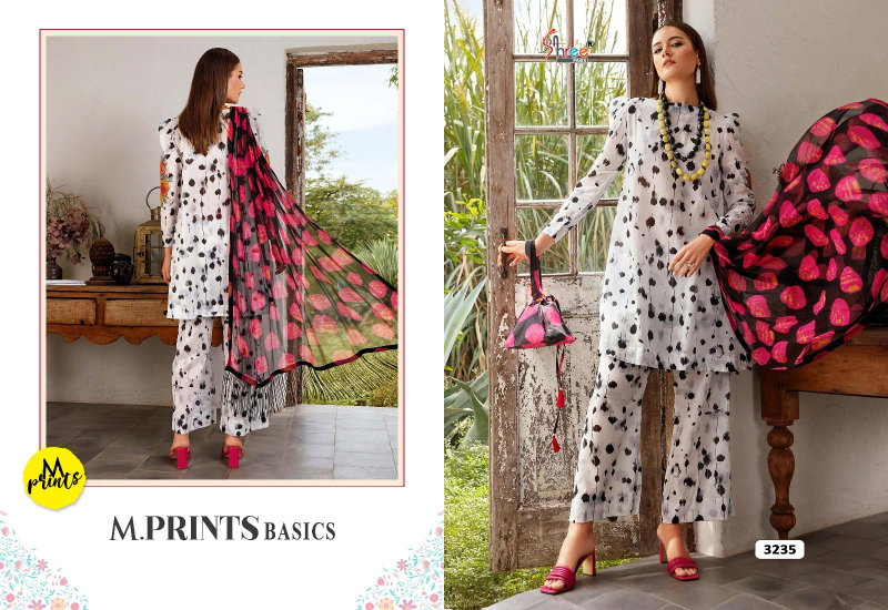 Shree M Print Basics Cotton Pakistani Suits Catalog - The Ethnic World