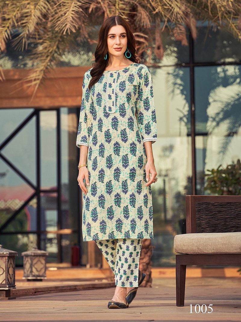 Summer Special Fancy Kurti with Bottom Catalog - The Ethnic World