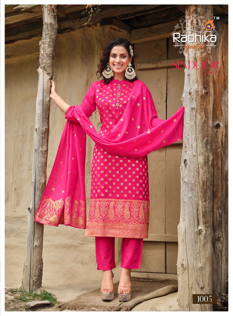 Sindoor Vol 1 By Radhika Hand Work Readymade Suits Catalog - The Ethnic ...
