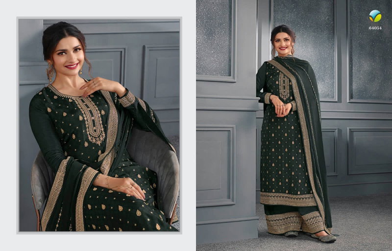 Vinay Kaseesh Soha 2 Embroidery Jacquard Salwar Kameez Catalog - The ...