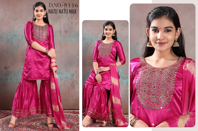 Natu Natu Max 8116 Readymade Suits Girls Wear Catalog - The Ethnic World