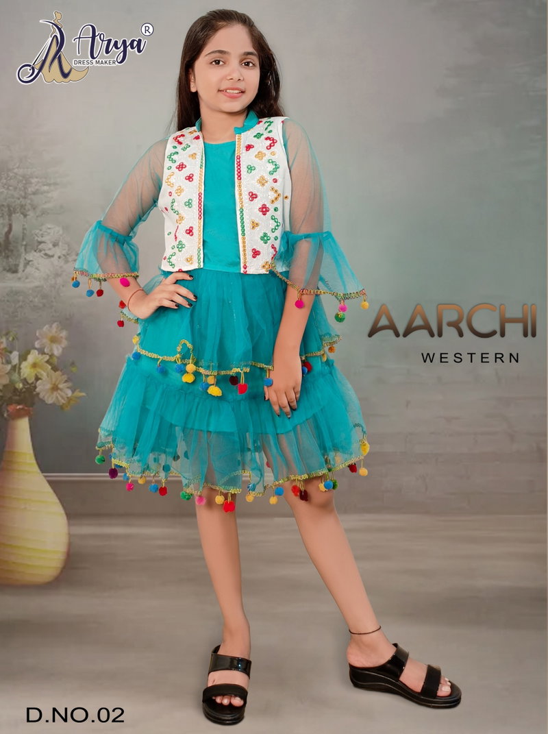 Aarchi By Arya Girls Festive Wear Kids Catalog - The Ethnic World