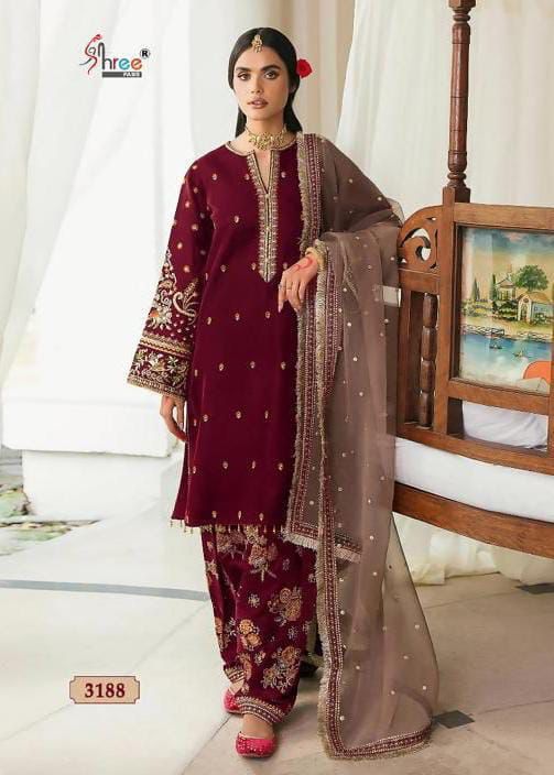 Maria B Velvet Edition 23 Heavy Velvet Salwar Kameez Catalog - The ...