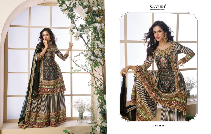 Pakeeza By Sayuri Heavy Crep Silk With Multi Digital Print Readymade ...