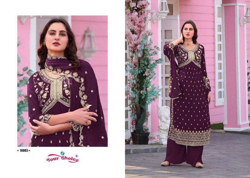 Aaliya Cut By Your Choice Wedding Salwar Suit Catalog - The Ethnic World