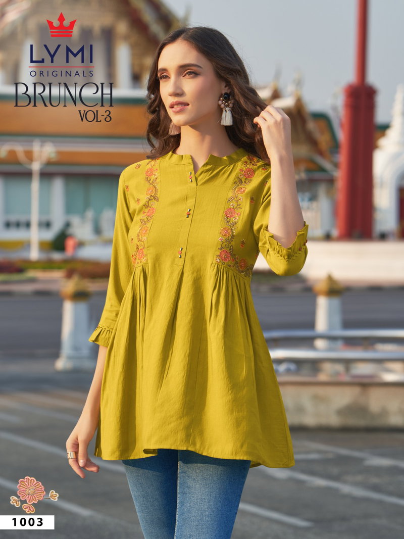 Lymi Brunch Vol 3 By Kessi Ladies Top Catalog - The Ethnic World