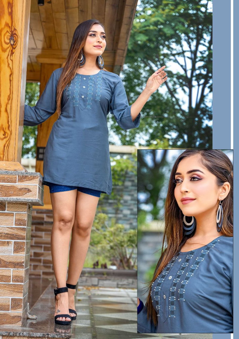 Ft Honey 01 Fancy Western Short Top Collection - The Ethnic World
