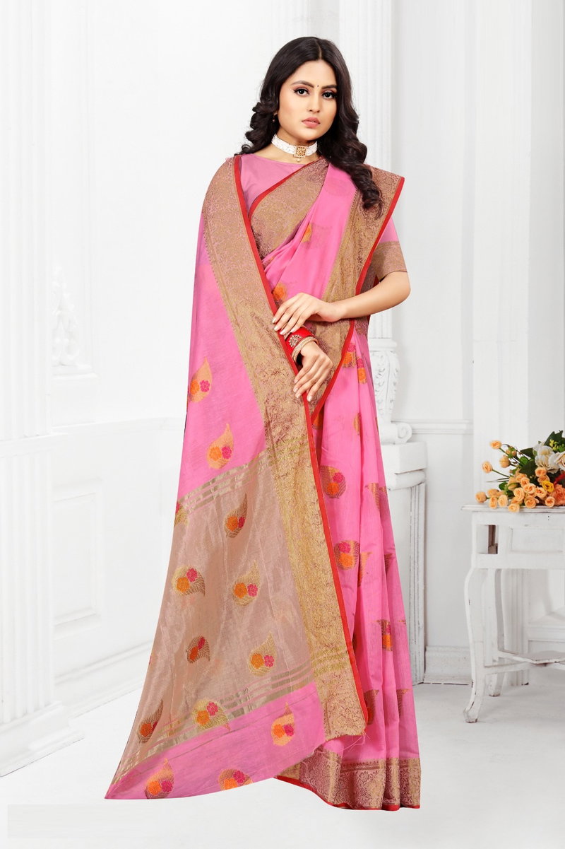 Shandaar Vol 2 By Saroj Cotton Saree Catalog - The Ethnic World
