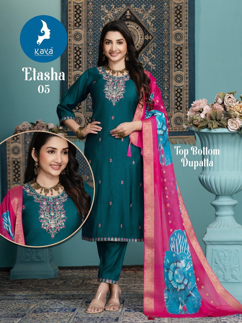 Etasha By Kaya Vertican Fancy Readymade Suits Wholesale Suppliers In ...