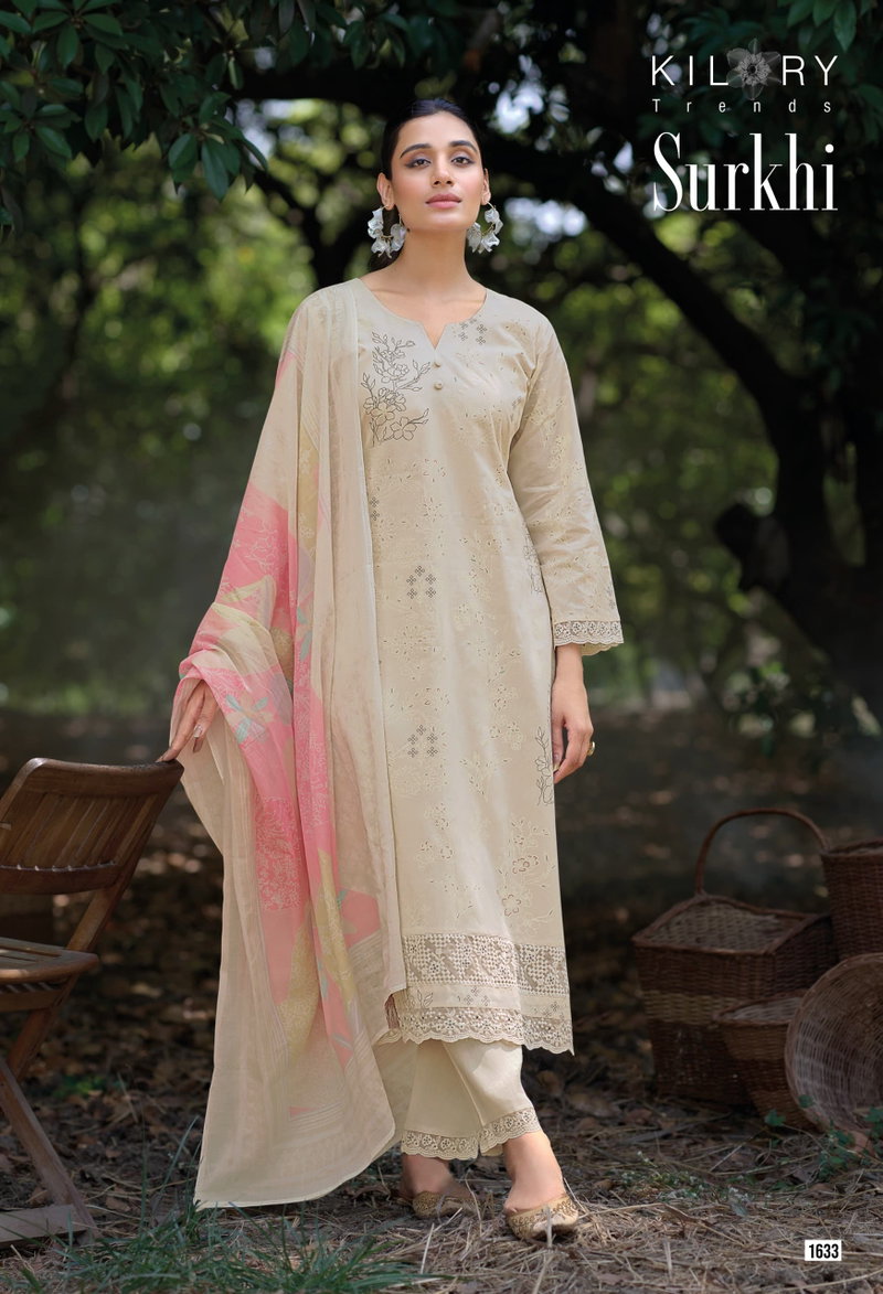 Surkhi By Kilory Lawn Cotton Printed Salwar Kameez Wholesale Market In ...