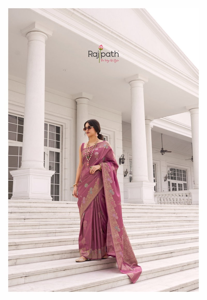 Koper Silk By Rajpath Kuraa Silk Saree Best Wholesale Shop In Surat ...