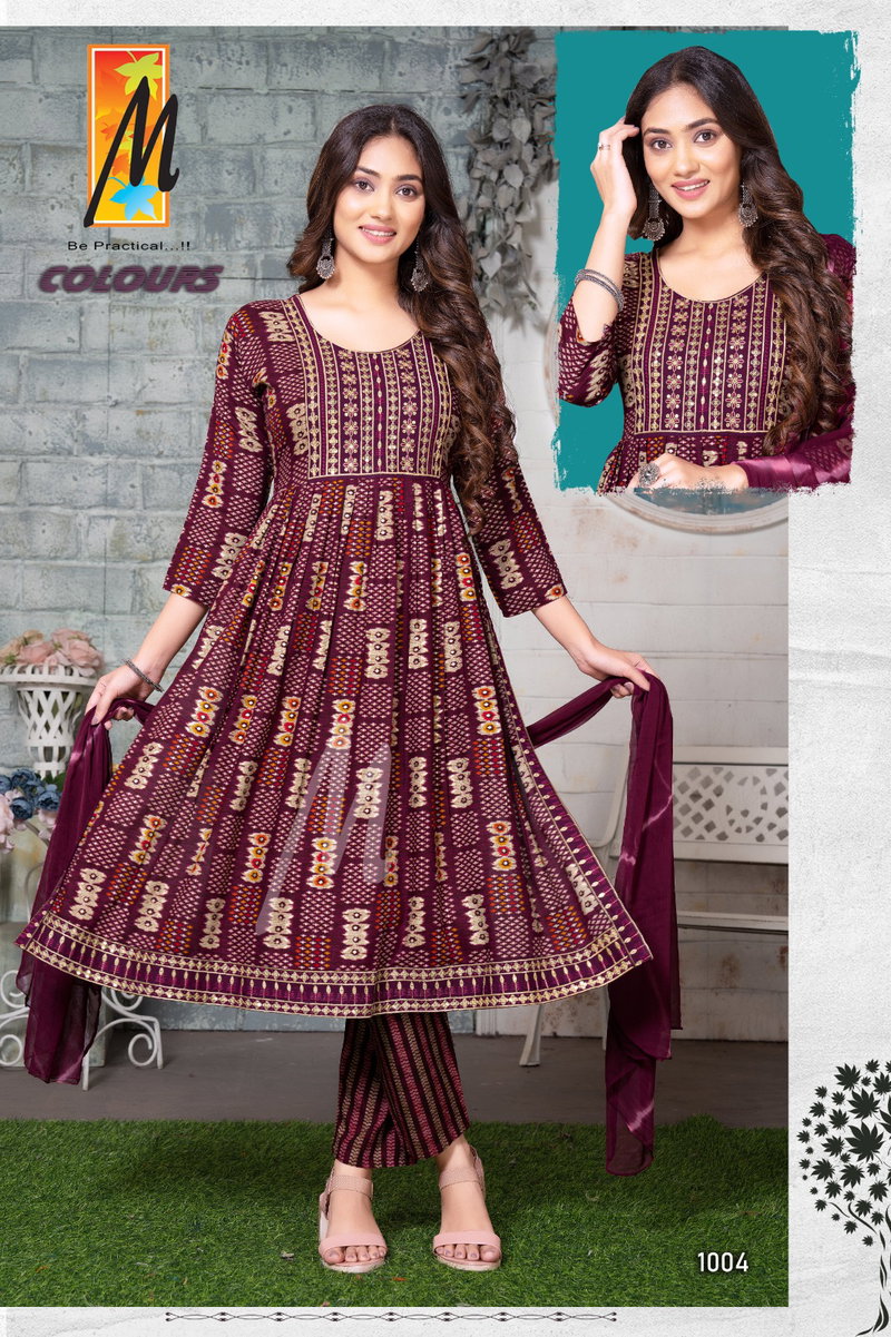 Colours By Master Designer Readymade Suits Catalog - The Ethnic World