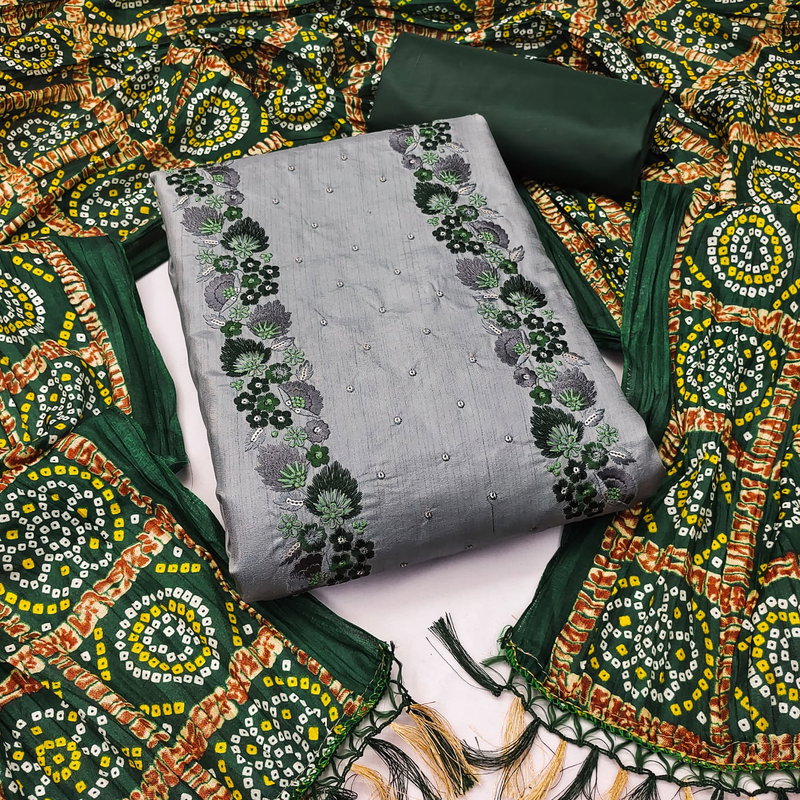 Nitya Nx By Women Designer Non Catalog Dress Material - The Ethnic World