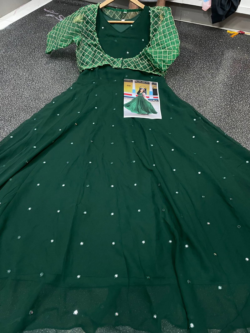 Designer Festival Special Gown With Koti Catalog - The Ethnic World