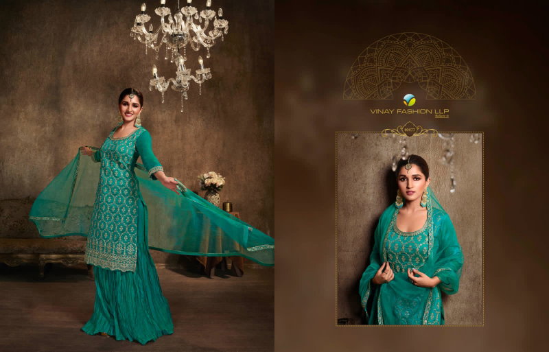 Vinay Tumbaa Raas Wholesale Readymade Party Wear Suits - The Ethnic World