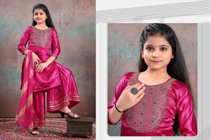 Natu Natu 8115 Kids Readymade Girls Wear Catalog - The Ethnic World