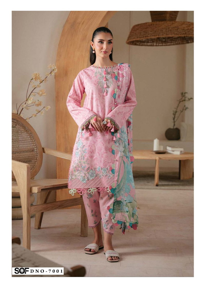 Saira Rizwan Vol 7 By Sof Lawn Printed Wholesale Dress Material ...