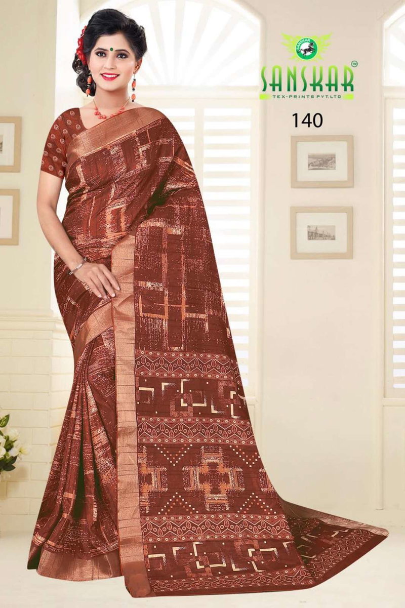 Kranti Vol 6 By Sanskar Fancy Digital Printed Saree Bulk Orders In ...